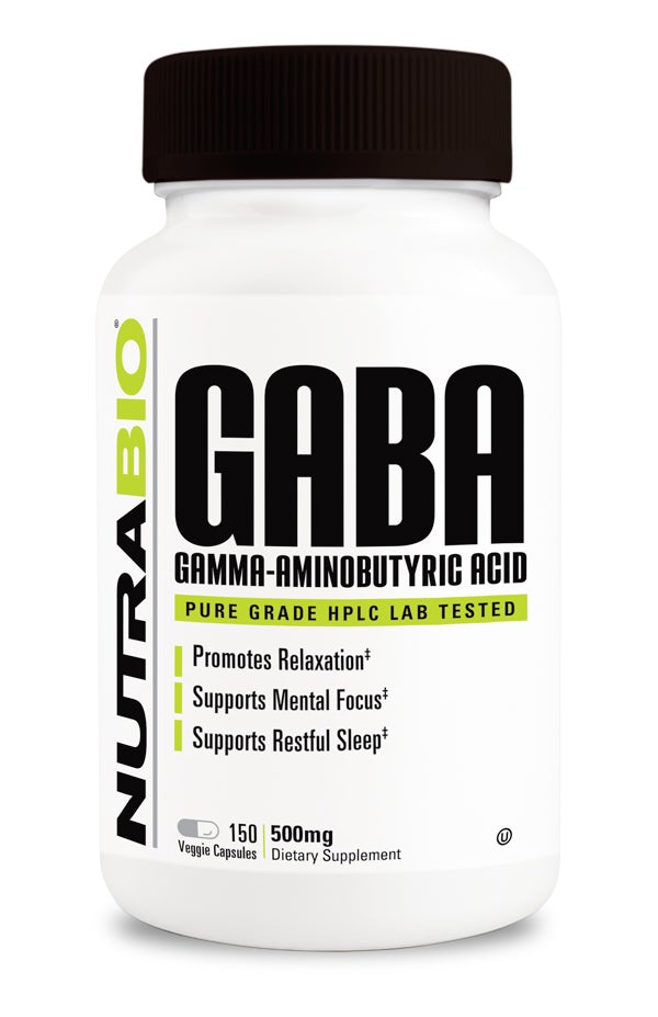 Nutrabio - GABA 90 capsules | Max Muscle Clackamas