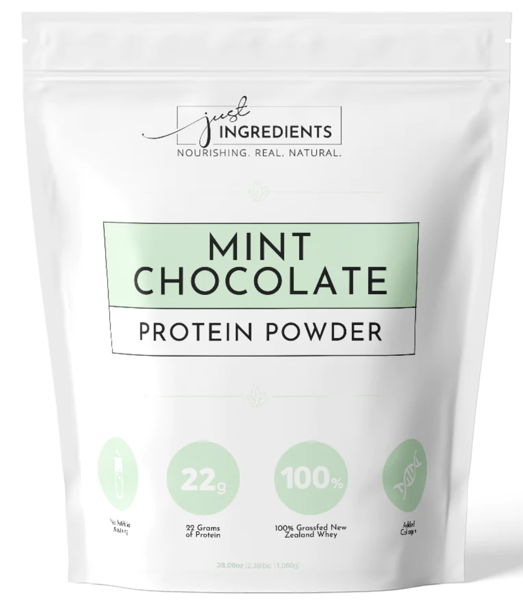 Just Ingredients - Mint Chocolate Protein Powder 30 svgs | Max Muscle ...