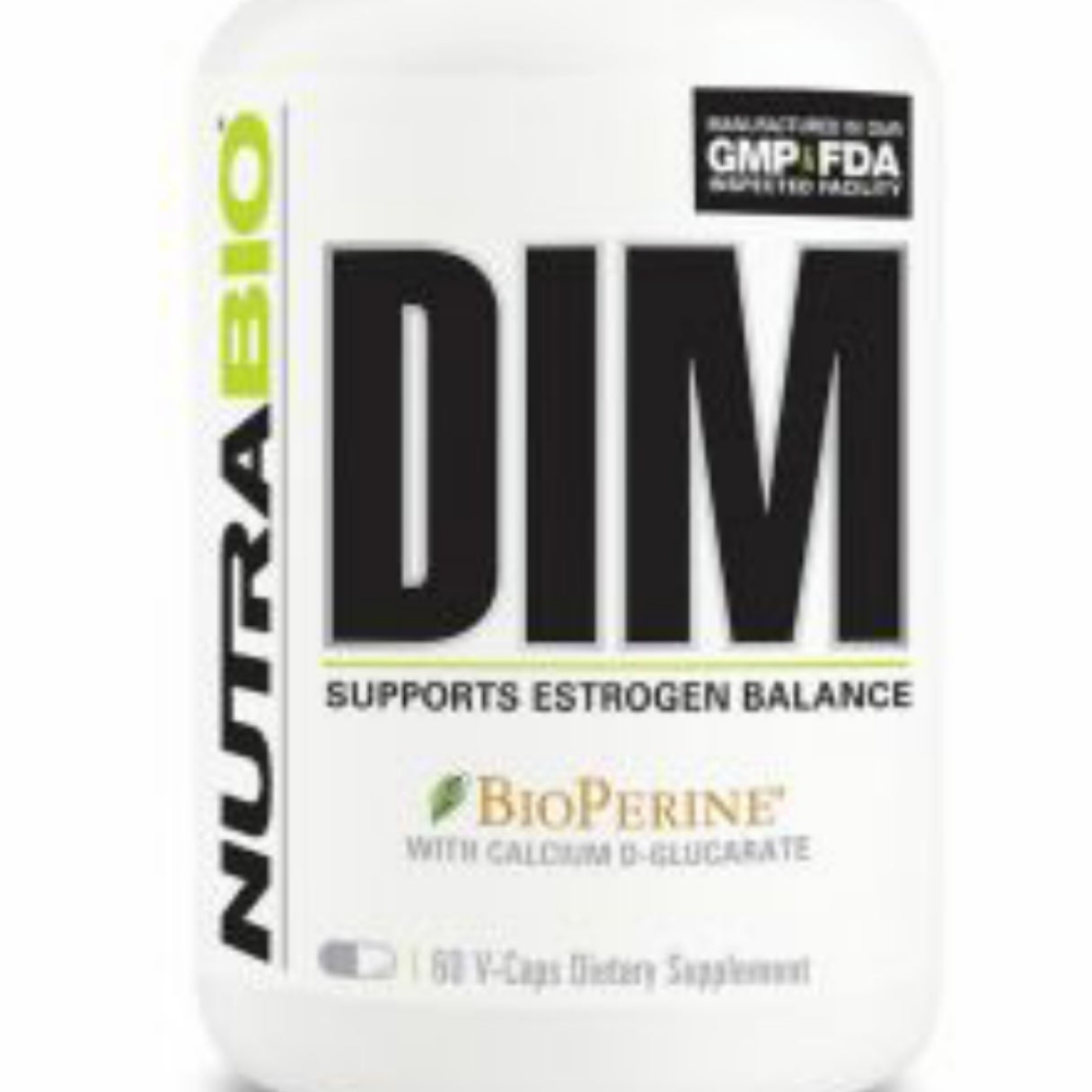 NutraBio - DIM 60 capsules | Max Muscle Clackamas